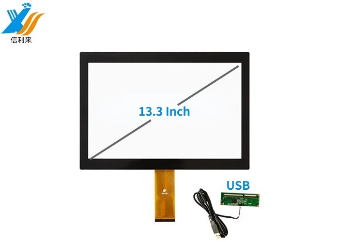 13.3'' Industrial Multi Touch Screen Panel With USB And IIC Interface G ...