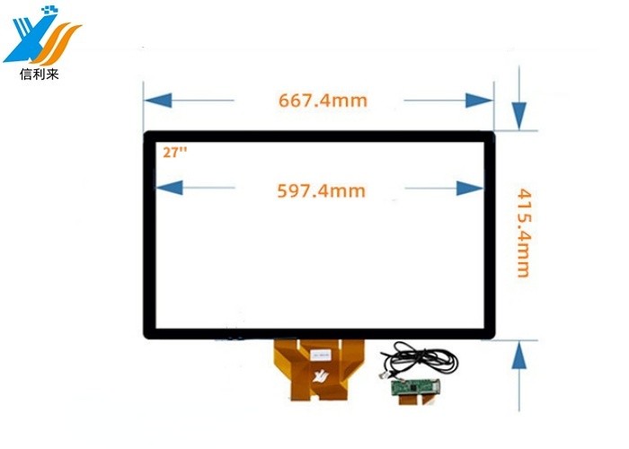 27 Inch Capacitive Touch Screen With USB Interface Type For Industrial ...